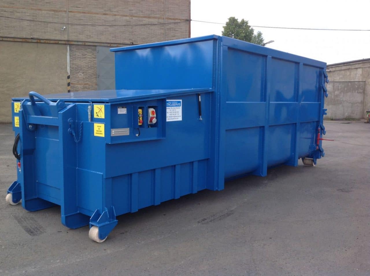 Mobiler Presscontainer VSK 16-24 PS - IVP.cz